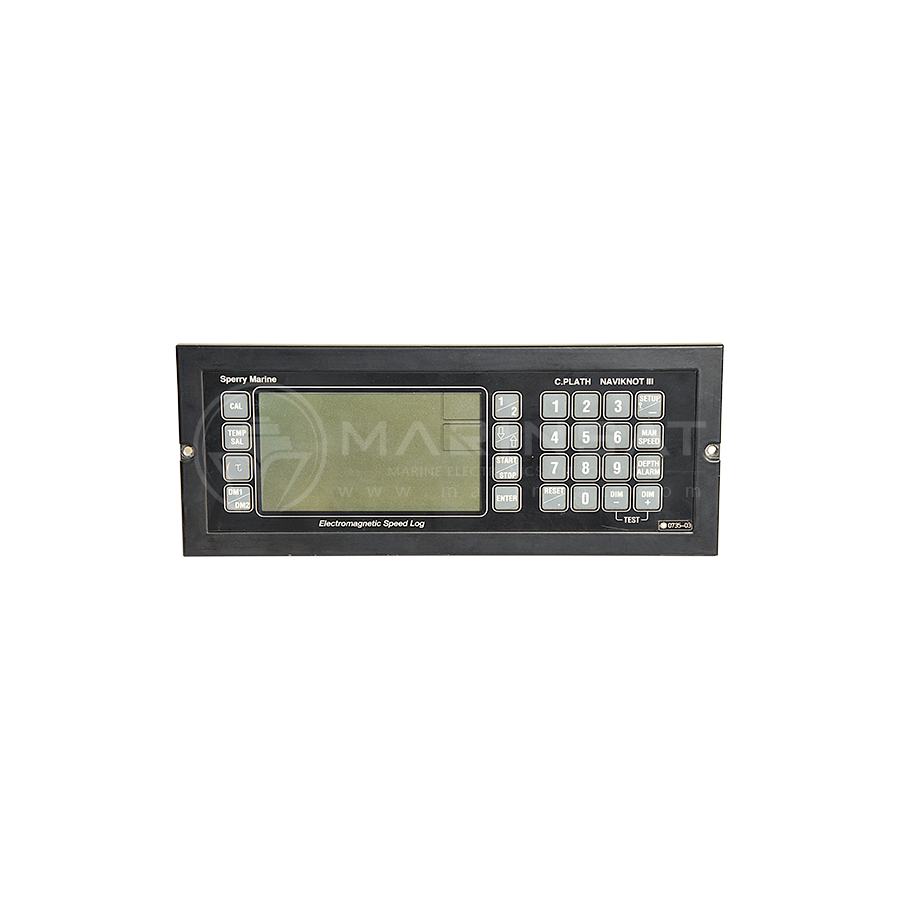 NAVIKNOT III Speed Log Display - Marinsat Marine Electronics